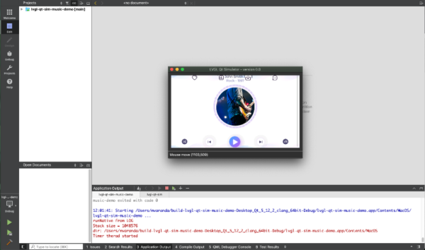 LVGL Simulator – Varanda Labs
